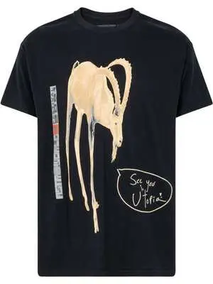 TRAVIS SCOTT Goat Graphic-print T-hirt