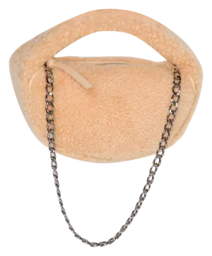 By Far Baby Cush Shearling Mini Bag