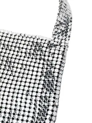 Rabanne Chainmail Tote - Silver