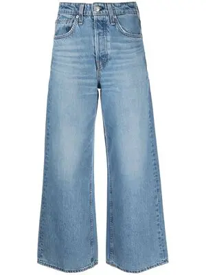 Rag & Bone Maya Wide-leg Jeans - Blue