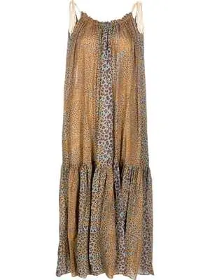 Ulla Johnson Cari Leopard-print Dress
