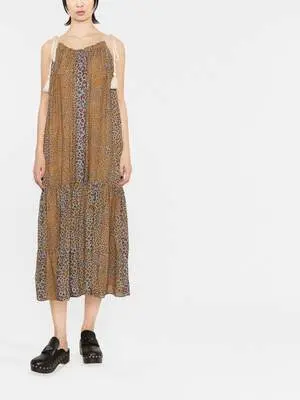 Ulla Johnson Cari Leopard-print Dress
