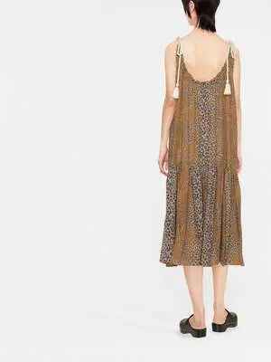 Ulla Johnson Cari Leopard-print Dress