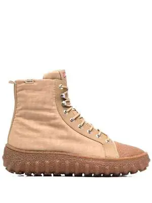 Camper Ground Lace-up Ankle Boots