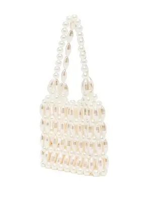 0711 TBILISI Pearl-embellished Tote Bag