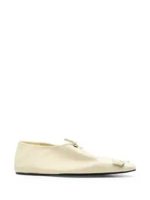 JIL SANDER Whipstitch-detail Ballerina Shoes