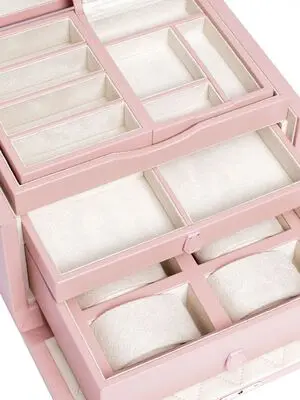 RAPPORT LONDON Aura Large Jewellery Box - Pink