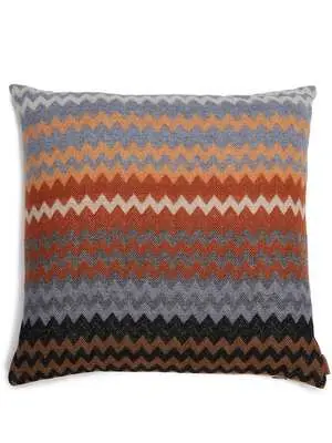 Missoni Humbert Zig-zag Cushion - Black
