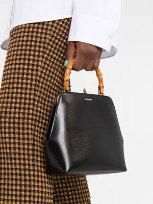 JIL SANDER Goji Frame Square Tote Bag