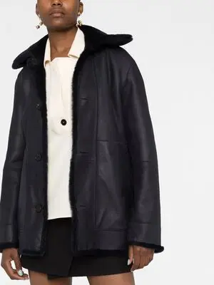 JIL SANDER Reversible Shearling Jacket