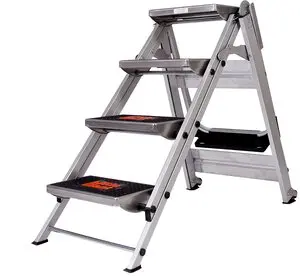 LITTLE GIANT Four-step Safety Step Ladder