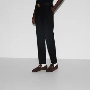 Gucci S Jordaan Loafer - Brown