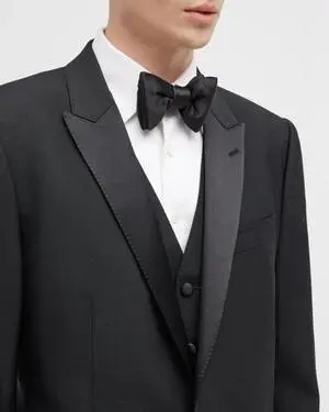 Dolce & Gabbana Apos;s Martini Two-piece Tuxedo With Vest - Black