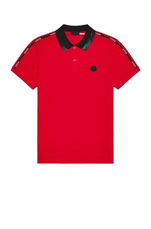 Moncler Matt Black Polo