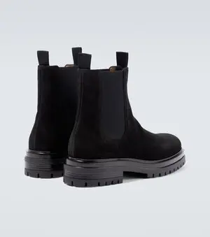 GIANVITO ROSSI Chester Suede Ankle Boots