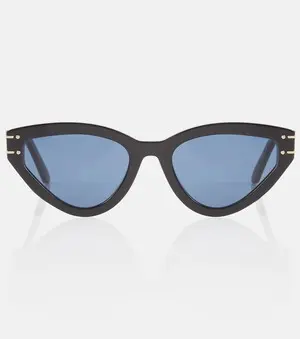 Dior Diorsignature B2u Cat-eye Sunglasses - Black