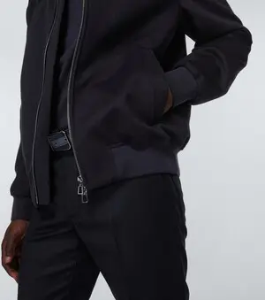 Loro Piana Ivy Cashmere Bomber Jacket