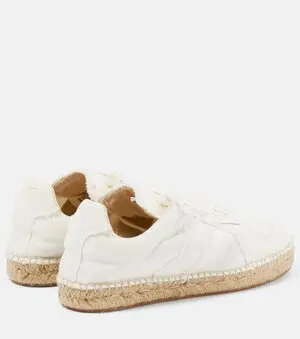 MAISON MARGIELA Canvas Espadrille Sneakers - White