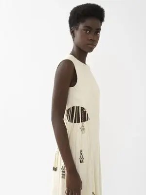 Chloé -  Cut-out Sleeveless Dress 