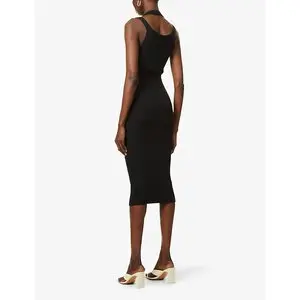 Simkhai Miriam V-neck Knitted Midi Dress