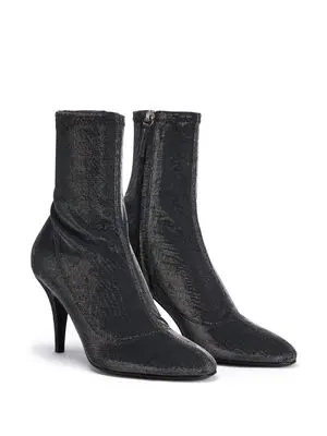 GIUSEPPE ZANOTTI 85mm Felicienne Ankle Boots - Silver