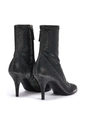 GIUSEPPE ZANOTTI 85mm Felicienne Ankle Boots - Silver