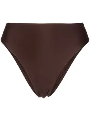 Matteau High-leg Bikini Bottom - Brown