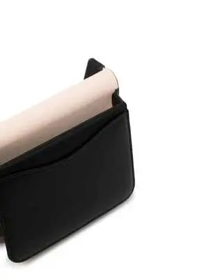 A.p.c. Snap-fastening Leather Wallet