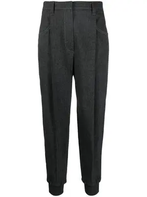 Brunello Cucinelli Tapered-leg Tailored Trousers