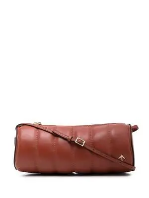 Manu Atelier Gold Tone Shoulder Bags For Women