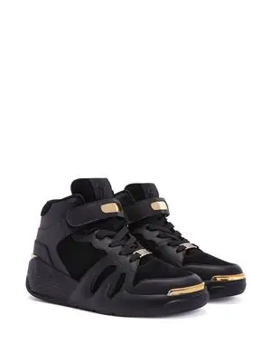 GIUSEPPE ZANOTTI Talon Mid-top Sneakers - Black