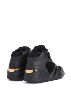 GIUSEPPE ZANOTTI Talon Mid-top Sneakers - Black