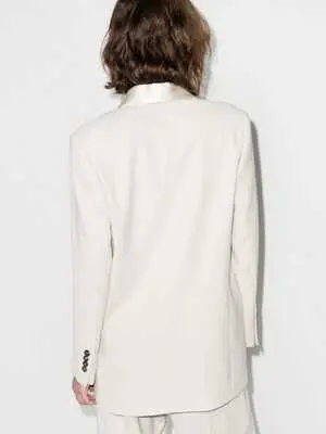 Brunello Cucinelli Double-breasted Shawl Collar Blazer