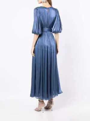 Costarellos V-neck Maxi Dress