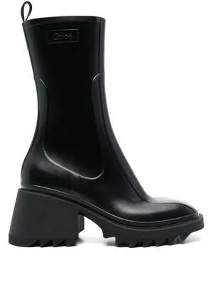 Chloé Slip-on Ankle Boots - Black