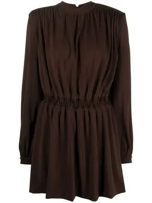 Federica Tosi Gathered Detail Mini Dress