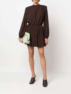 Federica Tosi Gathered Detail Mini Dress