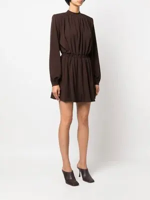 Federica Tosi Gathered Detail Mini Dress