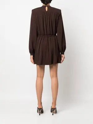 Federica Tosi Gathered Detail Mini Dress