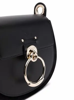 Chloé Tess Shoulder Bag - Black