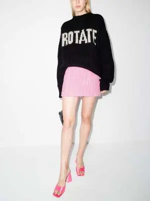 ROTATE BY BIRGER CHRISTENSEN Lina Zip-detail Mini Skirt