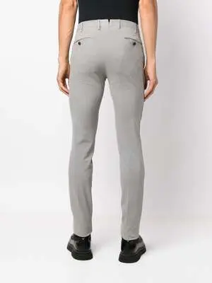 PT TORINO Mid-rise Skinny Trousers - Grey
