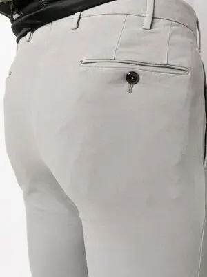 PT TORINO Mid-rise Skinny Trousers - Grey