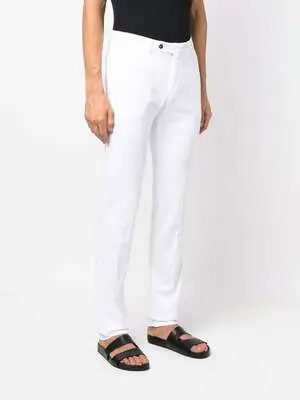 PT TORINO Mid-rise Straight-leg Trousers