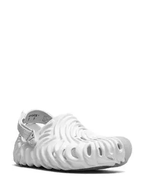CROCS Pollex Stratus Clogs - White