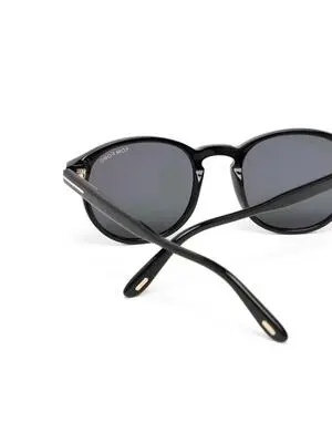 TOM FORD Round-frame Sunglasses - Black