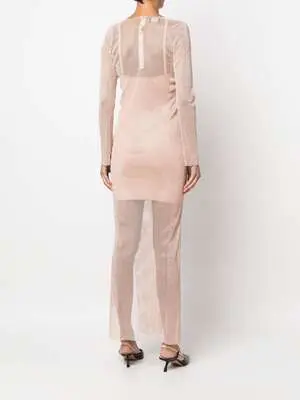 SANTA BRANDS Rhinestone-embellished Maxi Dress - Pink
