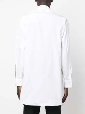MAISON MARGIELA Longline Poplin Shirt - White