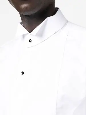 MAISON MARGIELA Longline Poplin Shirt - White