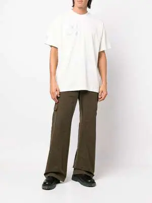 Off-White Off- X Circoloco Glitter-logo T-shirt
